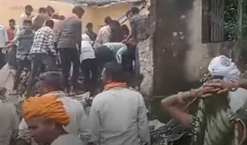 School roof collapse in India's Rajasthan kills 7 children